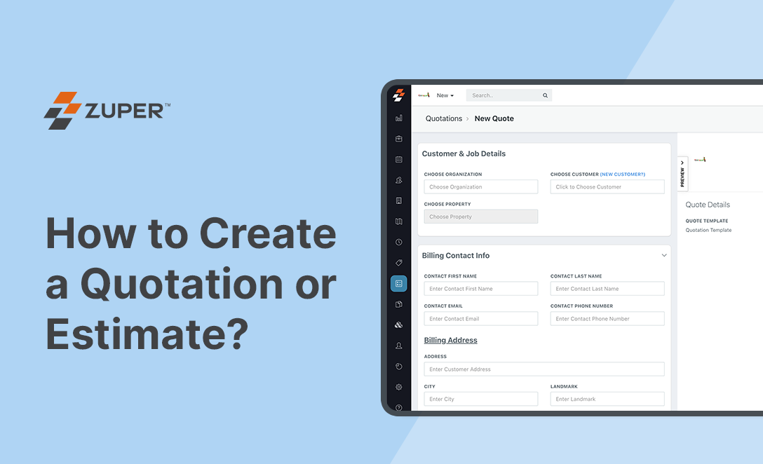 How to Create a Quotation or Estimate