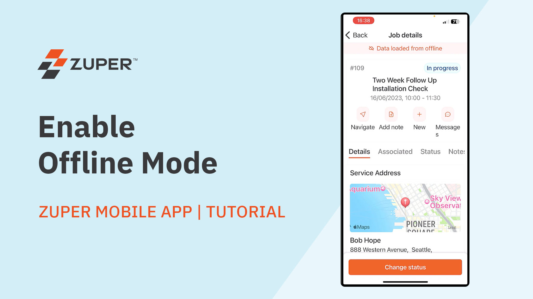 How to Work Offline with the Zuper Mobile App
