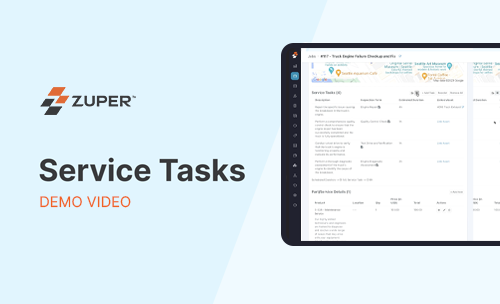 A Demo of Zuper's Service Tasks