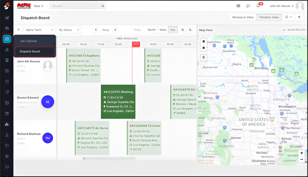 Optimize Routes no the Fly With Customizable Dispatch Board